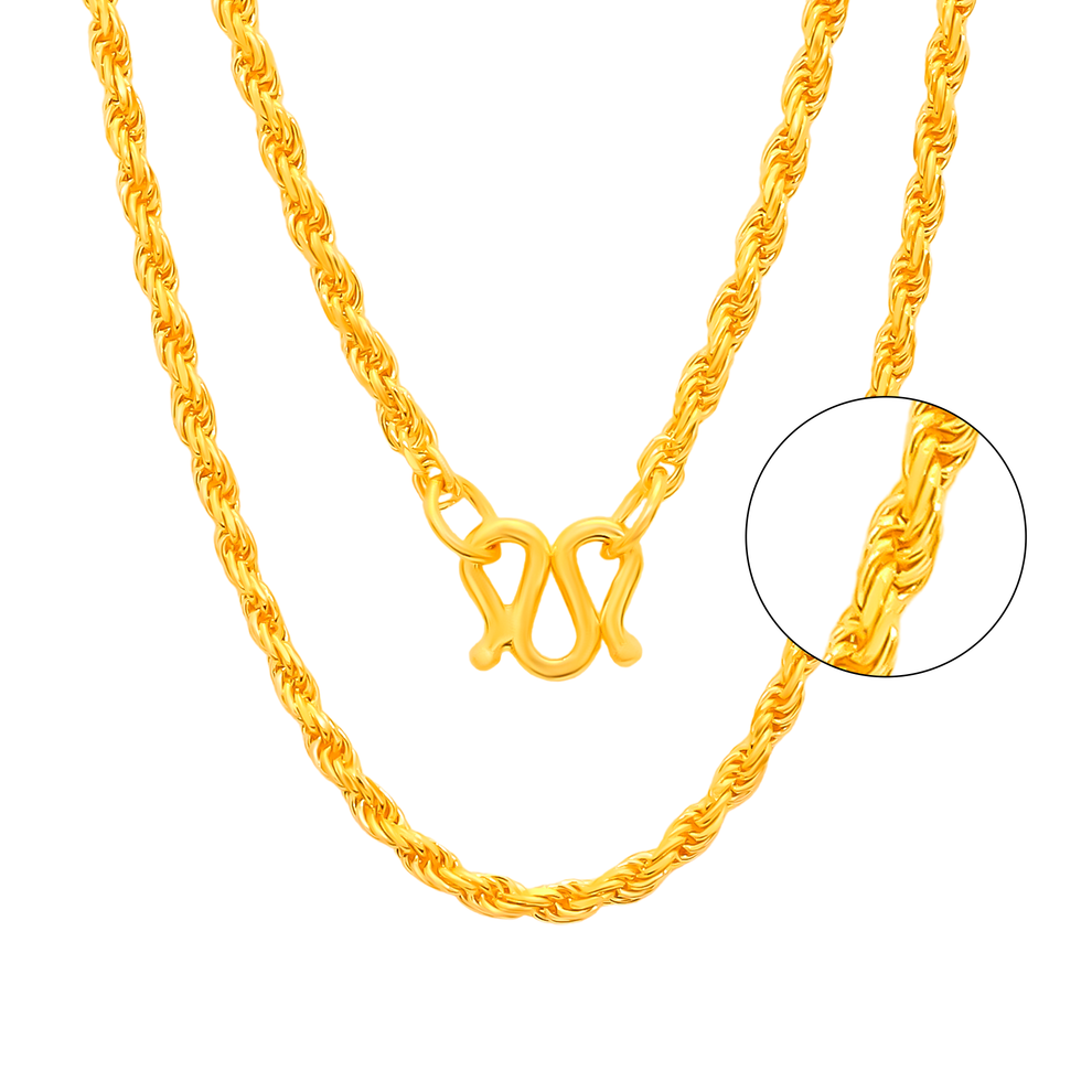 TAKA Jewellery 999 Gold Chain ZhenSheng - TAKA Jewellery