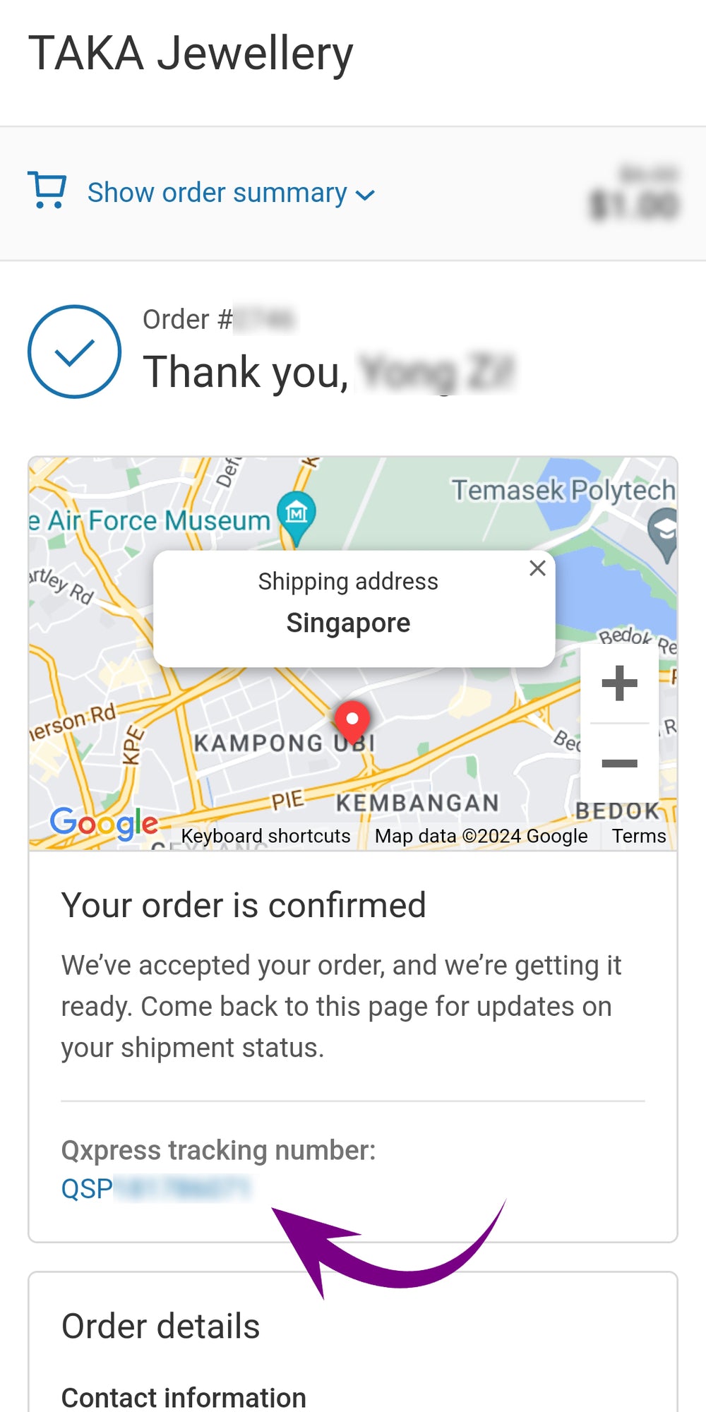 How To Check & Track Order Status - TAKA Jewellery