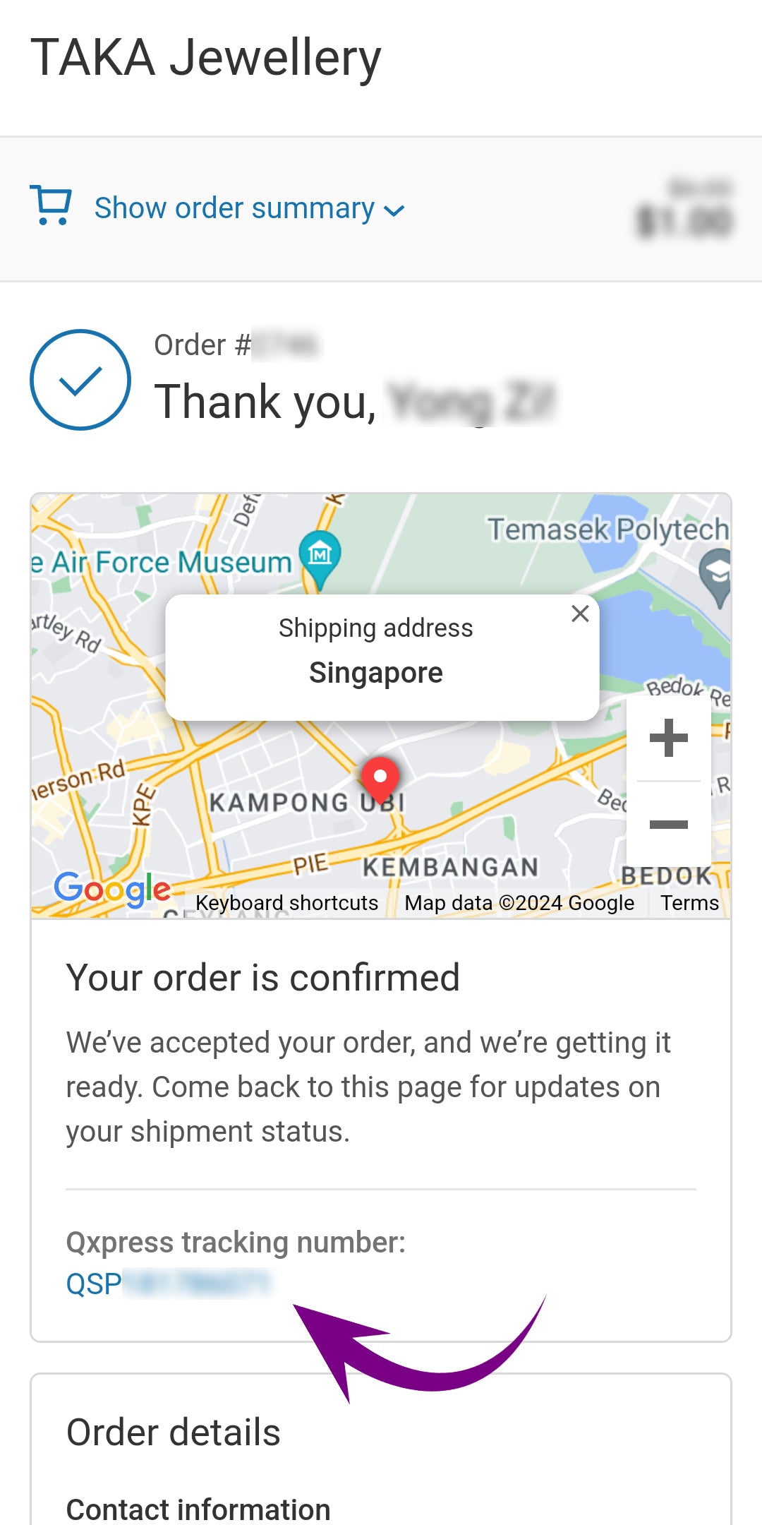 How To Check & Track Order Status - TAKA Jewellery