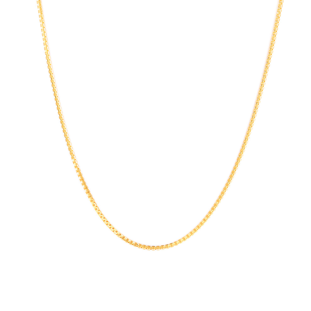 TAKA Jewellery 18K Gold Box Chain - TAKA Jewellery