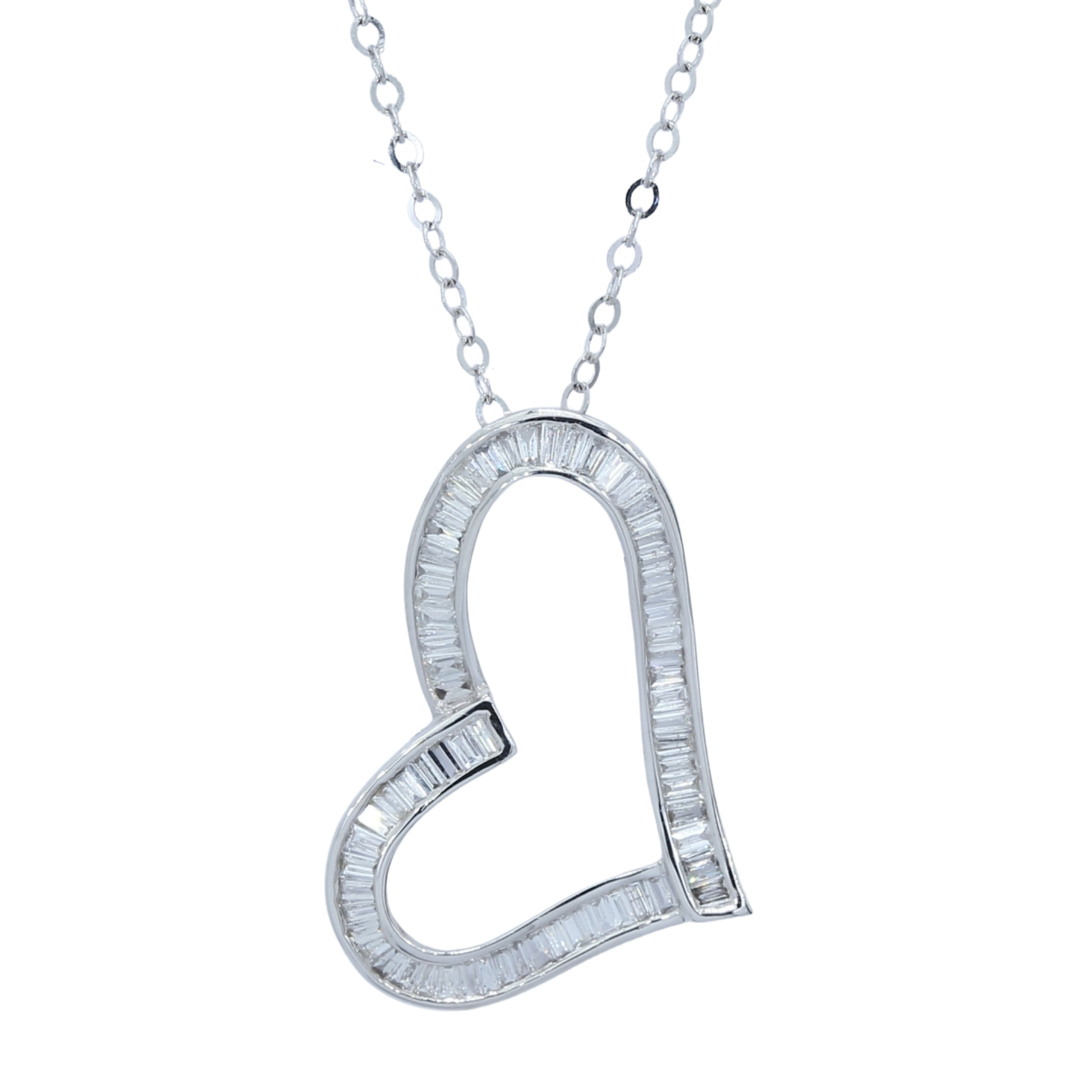 TAKA Jewellery Emotion Heart Diamond Necklace 18K - TAKA Jewellery