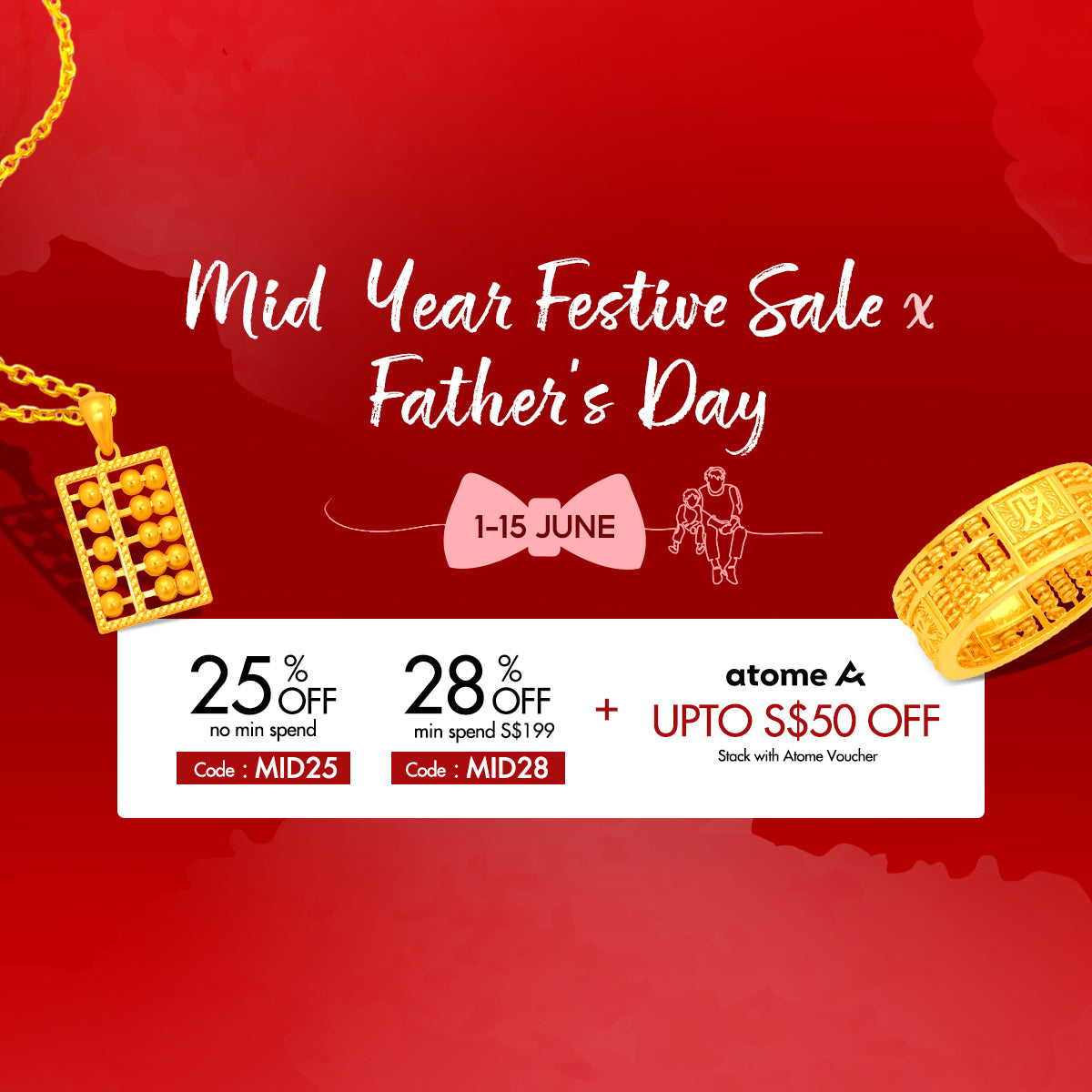 TAKA Jewellery 999 Pure Gold Petite Gold Coin / Gold Bar / Gold Bean i ...