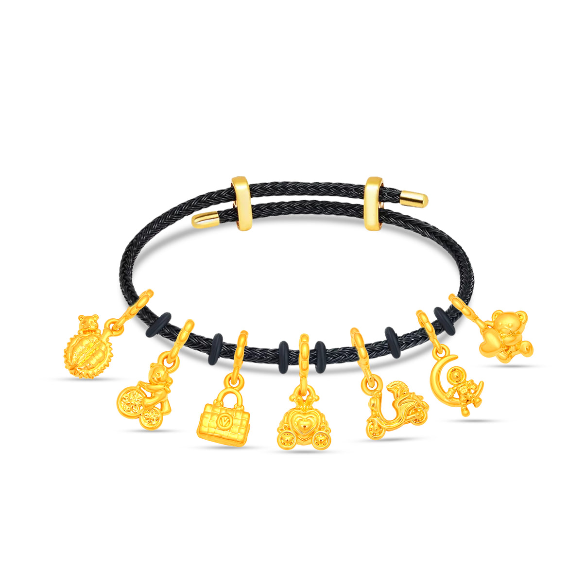 TAKA Jewellery 916 Gold Mini Charm Assorted Designs - TAKA Jewellery