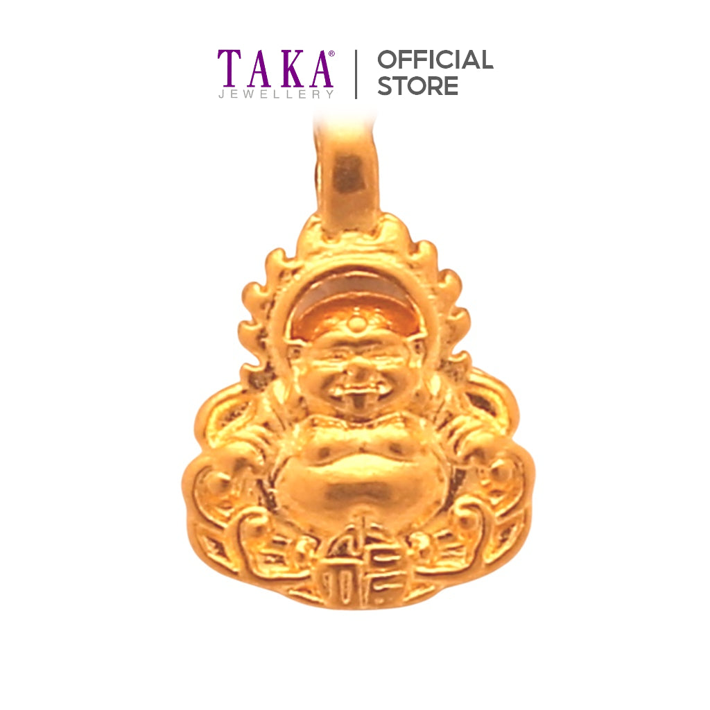 TAKA Jewellery 999 Pure Gold Pendant - TAKA Jewellery