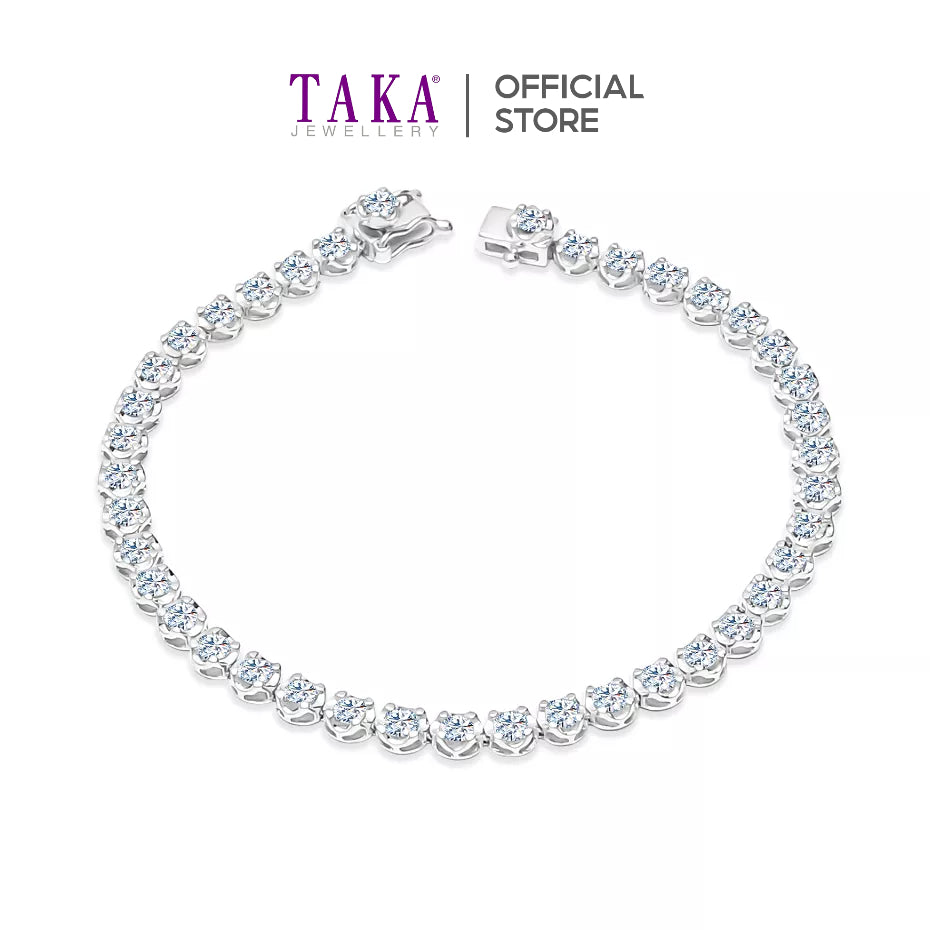 Taka Jewellery Cresta Diamond Bracelet 18K - TAKA Jewellery